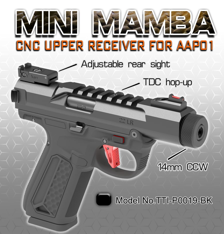 AAP-01 Upper Kit Mini Mamba TTI Black | Skirmshop – Skirmshop Spain